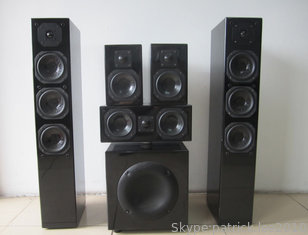 China Black Glossy Panel 5.1 Home Theater Speaker Good Sound Quality For Cinema System Wholesale supplier