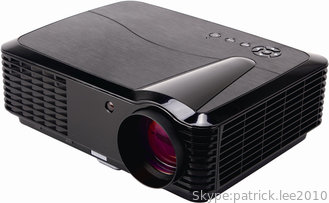 China Digital Real 720P LED Lamp HDMI Projector Good Price For Cinema Office Home Entertainment supplier