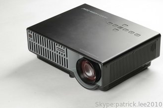 China High Technology HDMI Video Projector 720P Good Image LED Lamp Beamer Projektor For Cinema supplier