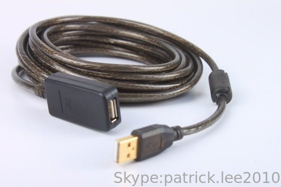 10 Meters USB Extension Wire Cable Quality 32.8FT USB2.0 Adapter Enlarge Signal For Laptop supplier