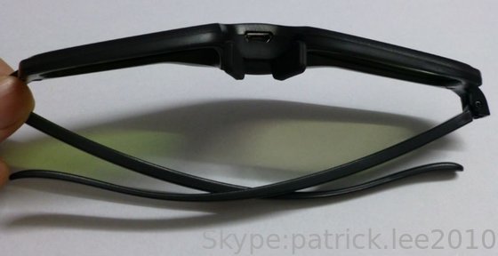 Active Shutter 3D Glasses Chargeable Quality Eyeglasses For DLP Link HD Projector supplier