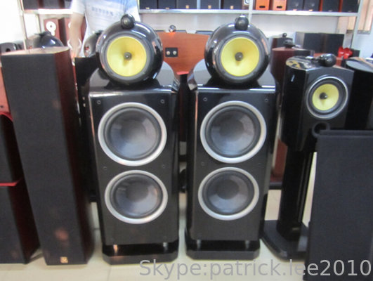 Excellent Sound Quality Audio Hifi Speaker For Home Theare Cinema System Black Glossy Made supplier