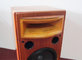 Best Sound Quality Wooden Finished Bookself Audio Speaker With Cover For Cinema Room supplier