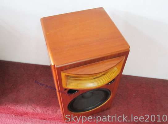 Best Sound Quality Wooden Finished Bookself Audio Speaker With Cover For Cinema Room supplier