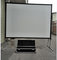 Quality 150 Inch 4:3 Fast Folding Front Projector Projection Screen Floor Stand HD Screens supplier