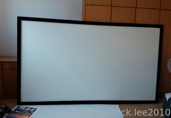 Top Rank 4k Projector Screen 110 Inch Unbent DIY Wall Mount 137x244cm Projection Screens supplier